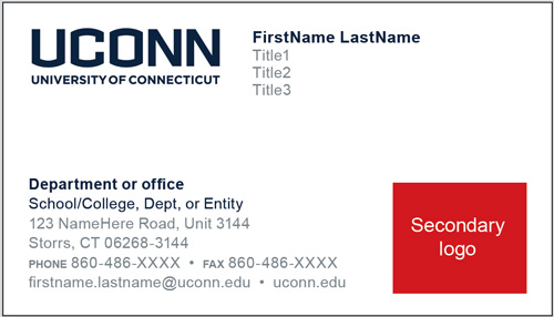 Business Cards & Letterhead | Office of Communications